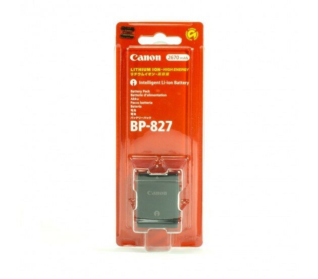 Аккумуляторы CANON BP 827