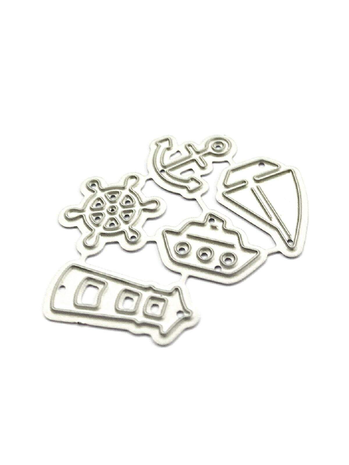 Парусный Маяк Штампы для резки металла Трафарет для Скрапбукинга Альбом "Сделай сам" Гербовая бумага для тиснения карточек