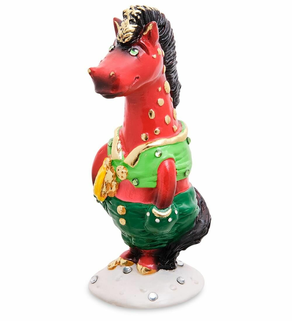 Фигурка гипсовая Конь Антон в жилетке эк. GYP-05/3-H Народные промыслы Гипс