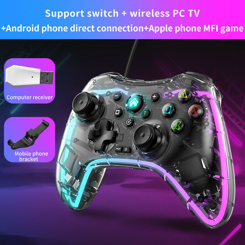 S03 Bluetooth Беспроводной 2.4G геймпад PCSwitch ТВ PS4