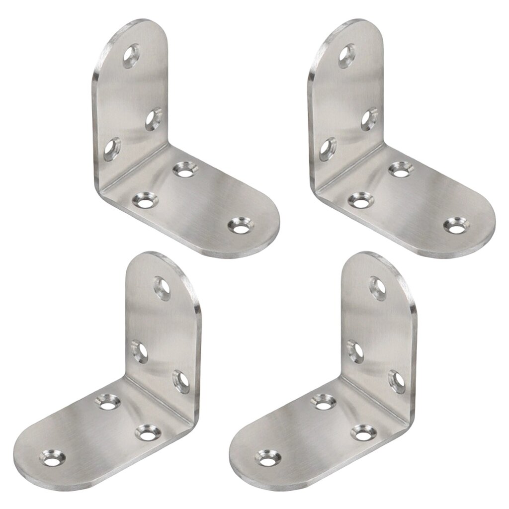 4шт Металлические Углы С 3 Отверстиями Кронштейны Г Образные Углы Кодовый Соединитель Кодовые Углы