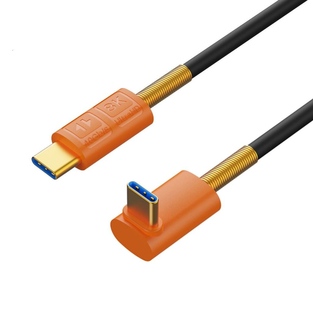 Кабель USB4 Type-C 40 Гбит/с, 1,2 метра - Прямо, чтобы согнуть