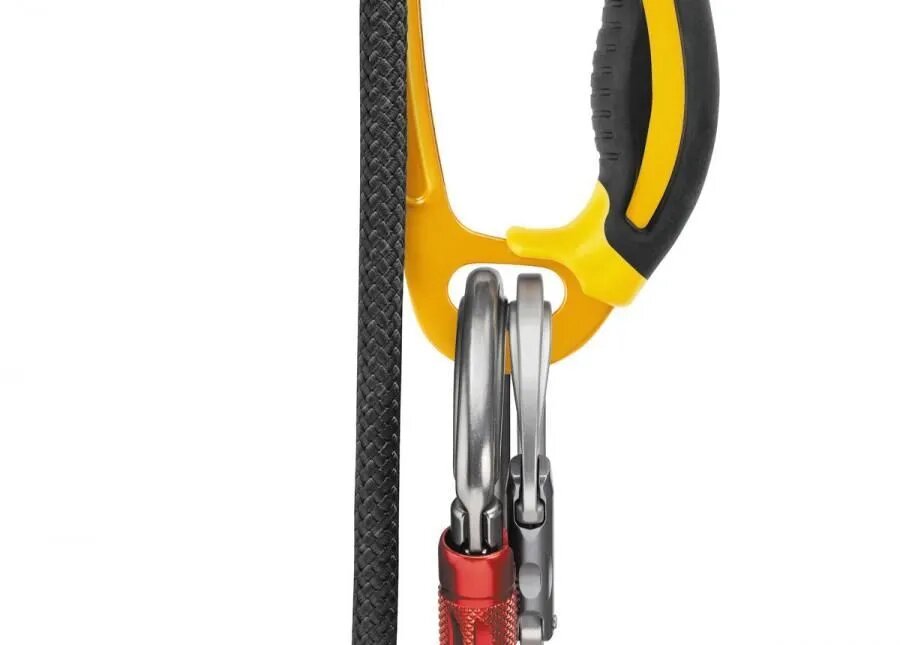 Зажим альпинистский PETZL ASCENSION для правой руки, алюминиевый, золотистый — фото 1