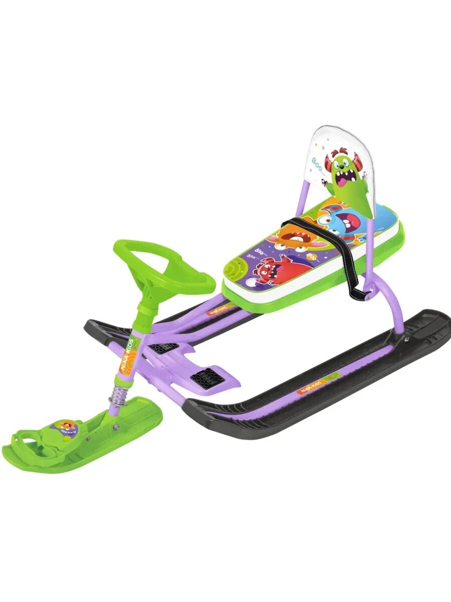 Снегокат Ника Тимка спорт (4-1 ТС4-1) с монстриками