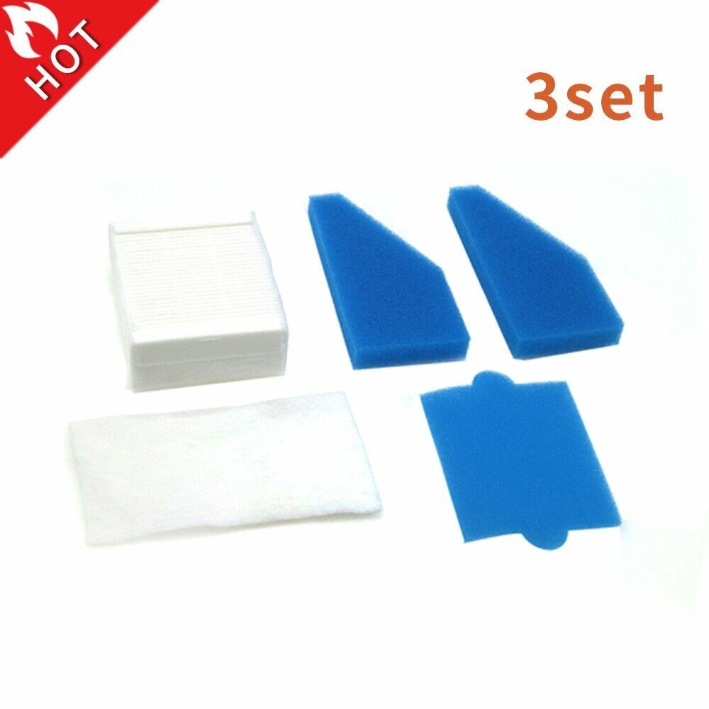 3 комплекта фильтров для пылесосов Thomas Aqua + Multi Clean X8 Parquet, Aqua + Pet & Family, Perfect Air Animal Pure As