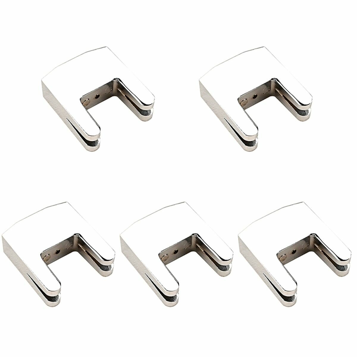 Набор из 5 серебристых металлических глушителей для виолончели для репетиций и практики