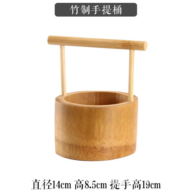 Натуральный бамбуковый большой водяной черпак, бамбуковый водяной совок, старомодный бамбуковый водяной черпак, чайная ложка, наньчжу, водяной черпак, аксессуары для чайной церемонии