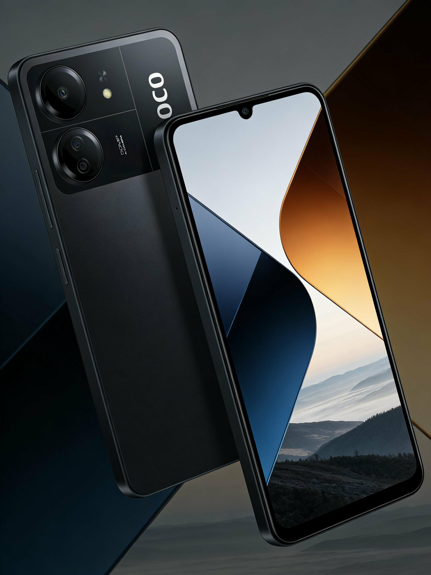 Смартфон Xiaomi Poco C65 8/256 ГБ , Dual nano SIM, черный (black)