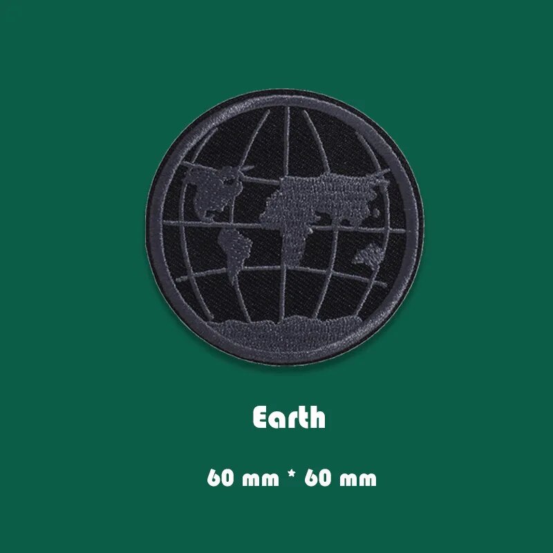 Самоклеящаяся нашивка на пуховик, вышивка, значок, черный дизайн, ремонтная наклейка для пальто, наклейка на нашивки, аппликации, Scp