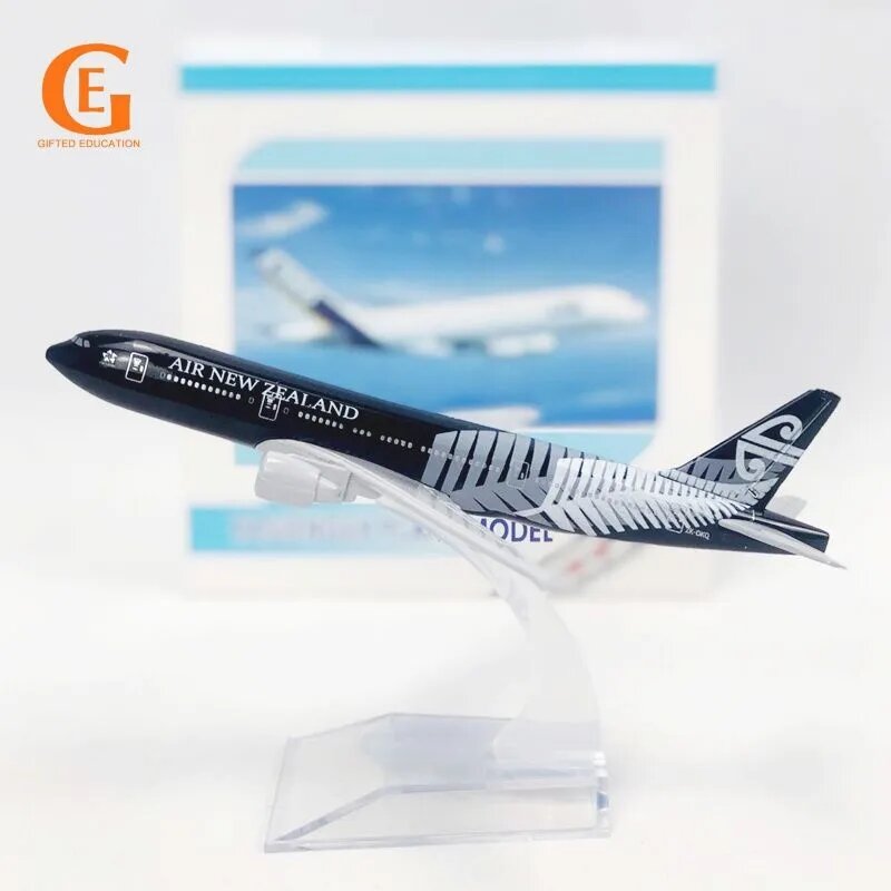 Металлическая Модель Самолета Боинг 777, Air New Zealand B777
