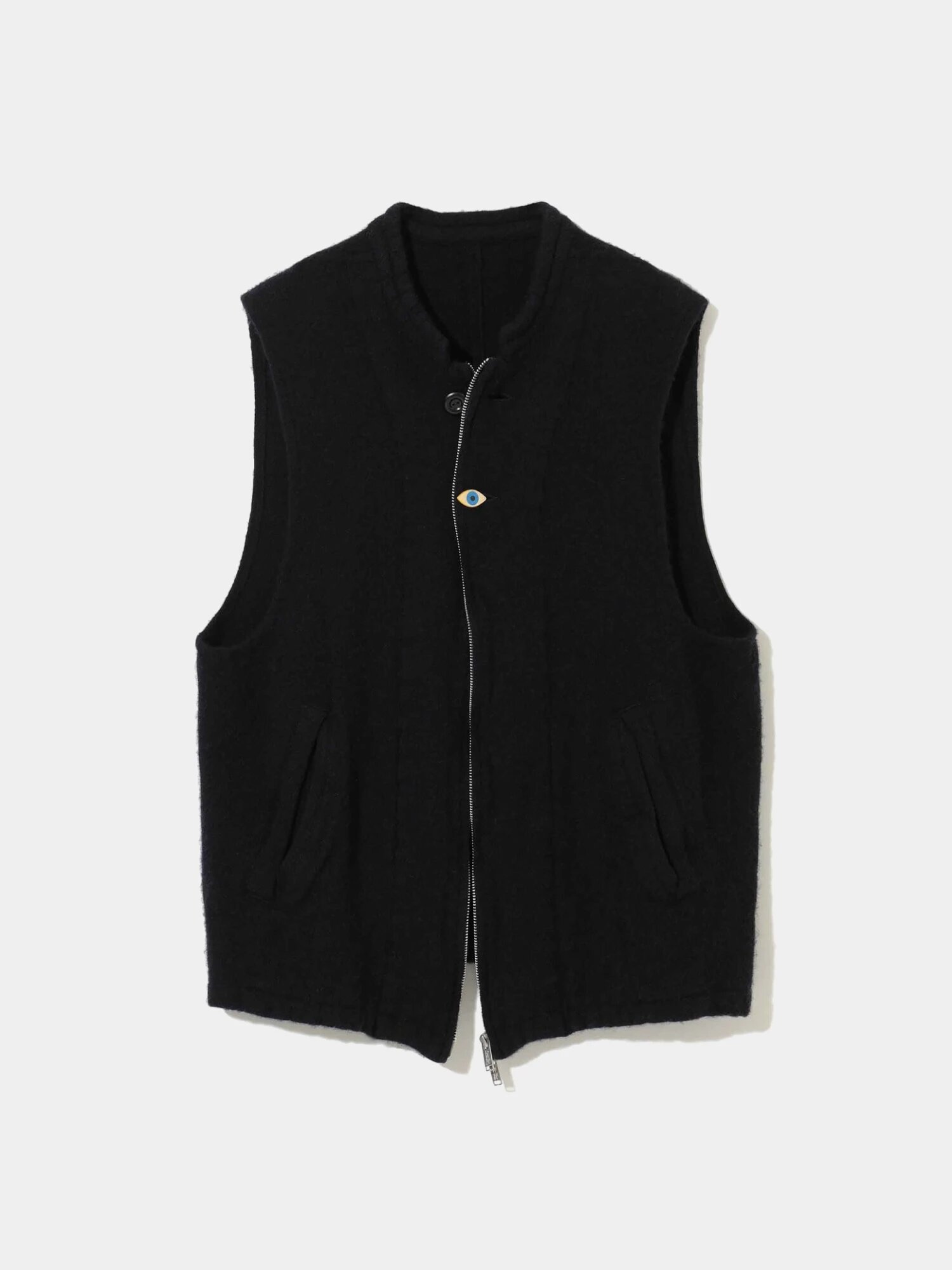 Жилет Eye-Motif Button