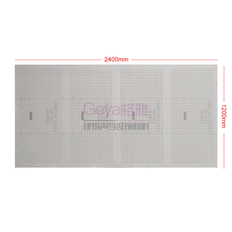 Производитель звукопоглощающих плит из перфорированного гипсокартона Beixin Long Brand, огнестойкие и влагостойкие звукопоглощающие плиты