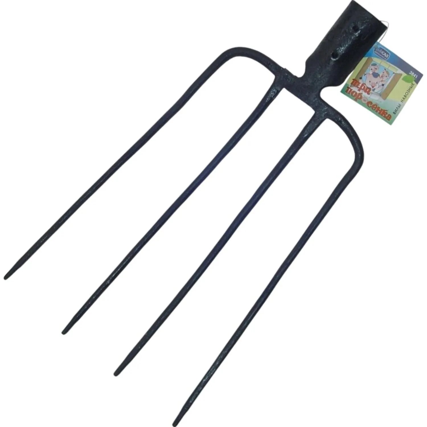 Вилы копальные 4-рогие 20x29 см без черенка