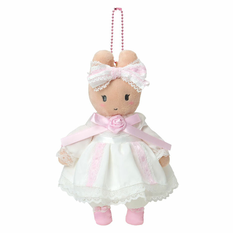 Санрио Lace Bonnet Collection Hello Kitty My Melody Пианино Плюшевые брелки 21 см 20,5 см 19,5 см 18 см Длина корпуса