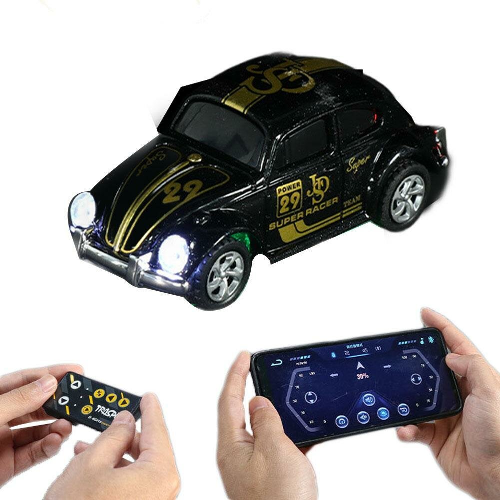 Wireless Beetle Model Car Car Toys Creative Beetle Rc Toy Mini Cartoon 1:64 Portable Mobile Rc Car Toy Kids