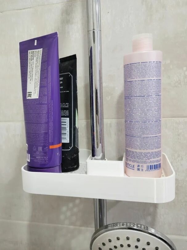 Полочка для ванны на трубу душа ф22мм