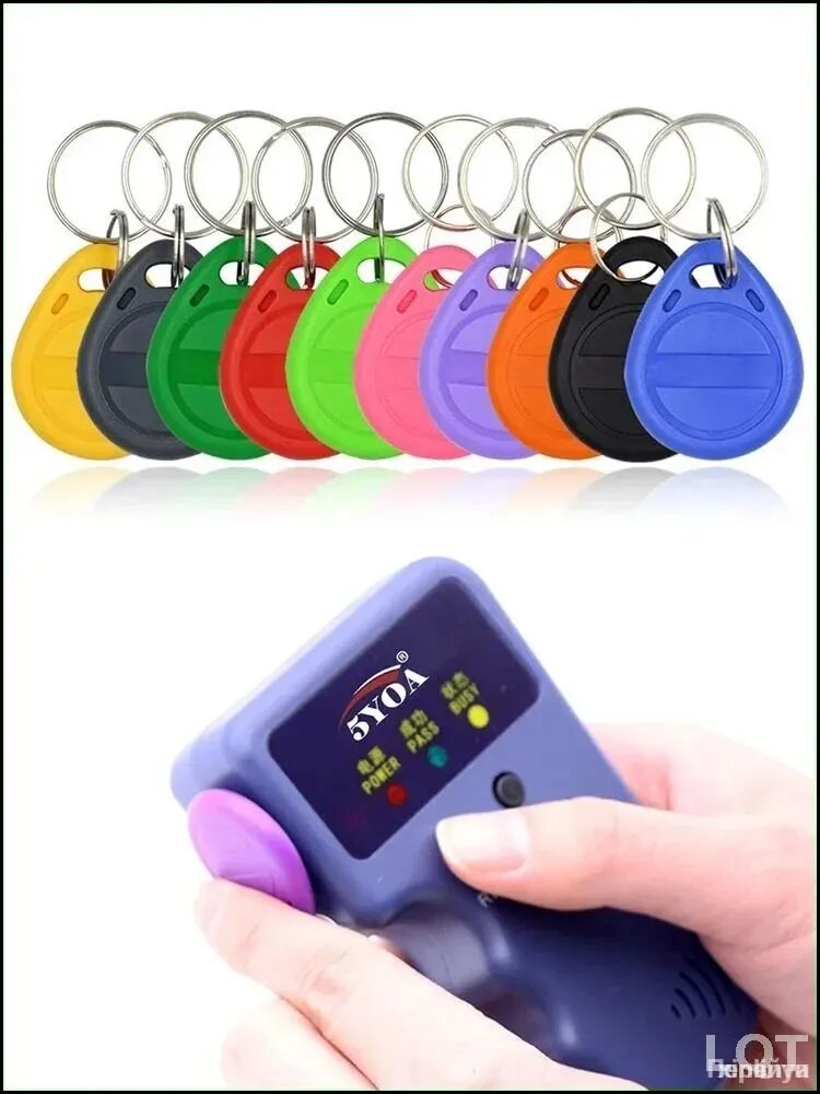 T5577 Бесконтактный клонирующий бейдж для карт, записываемый и перезаписываемый, дубликатор карт RFID 125 кГц