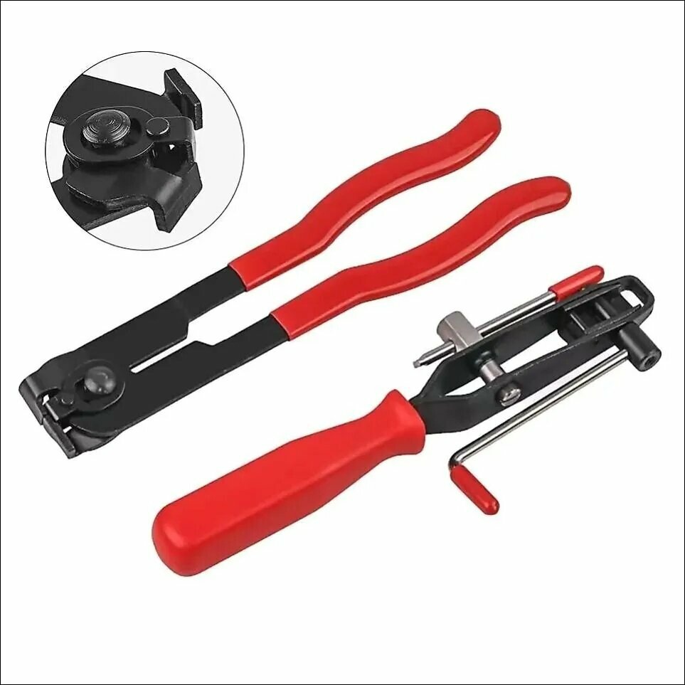 Приспособление для установки ленточных хомутов шруса, в блистере 2 шт