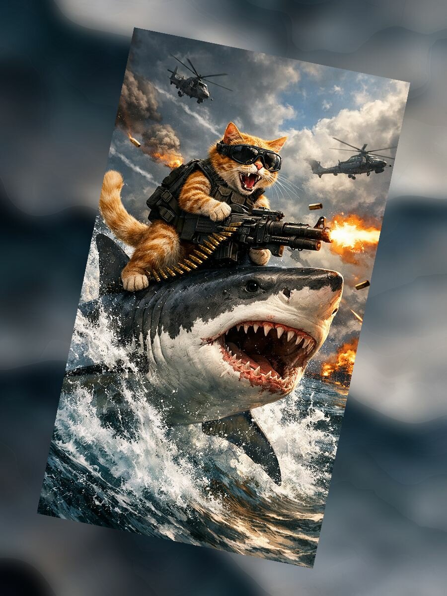 Постер "Круто", 29.7х42см, А3, глянцевый