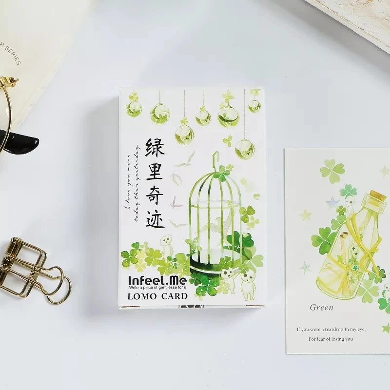 Набор открыток Lomo Card Green, Цвет: 14