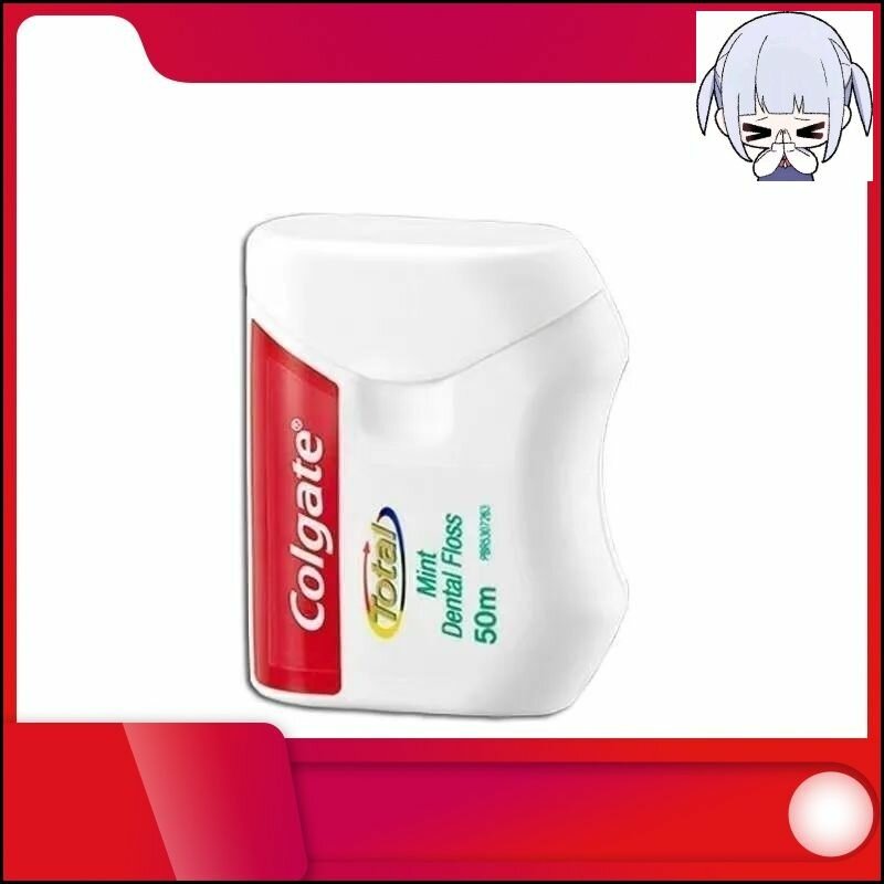 Зубная нить Colgate Total Professional для здоровья десен 50 метров-555