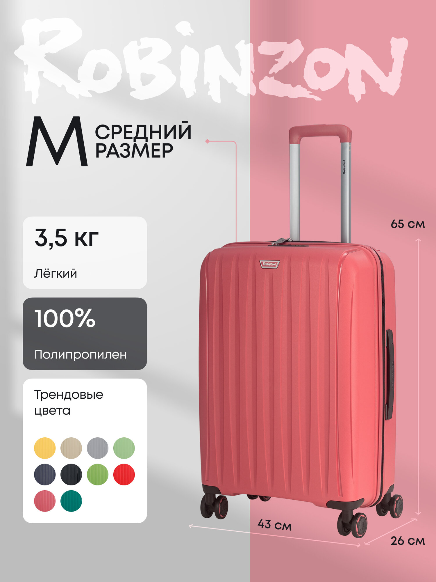 Чемодан Robinzon