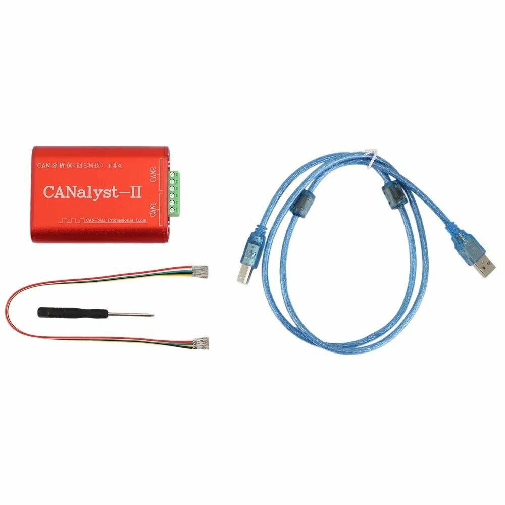 Анализатор CAN CANalyst-II USB-адаптер CAN-Bus, совместимый с ZLG