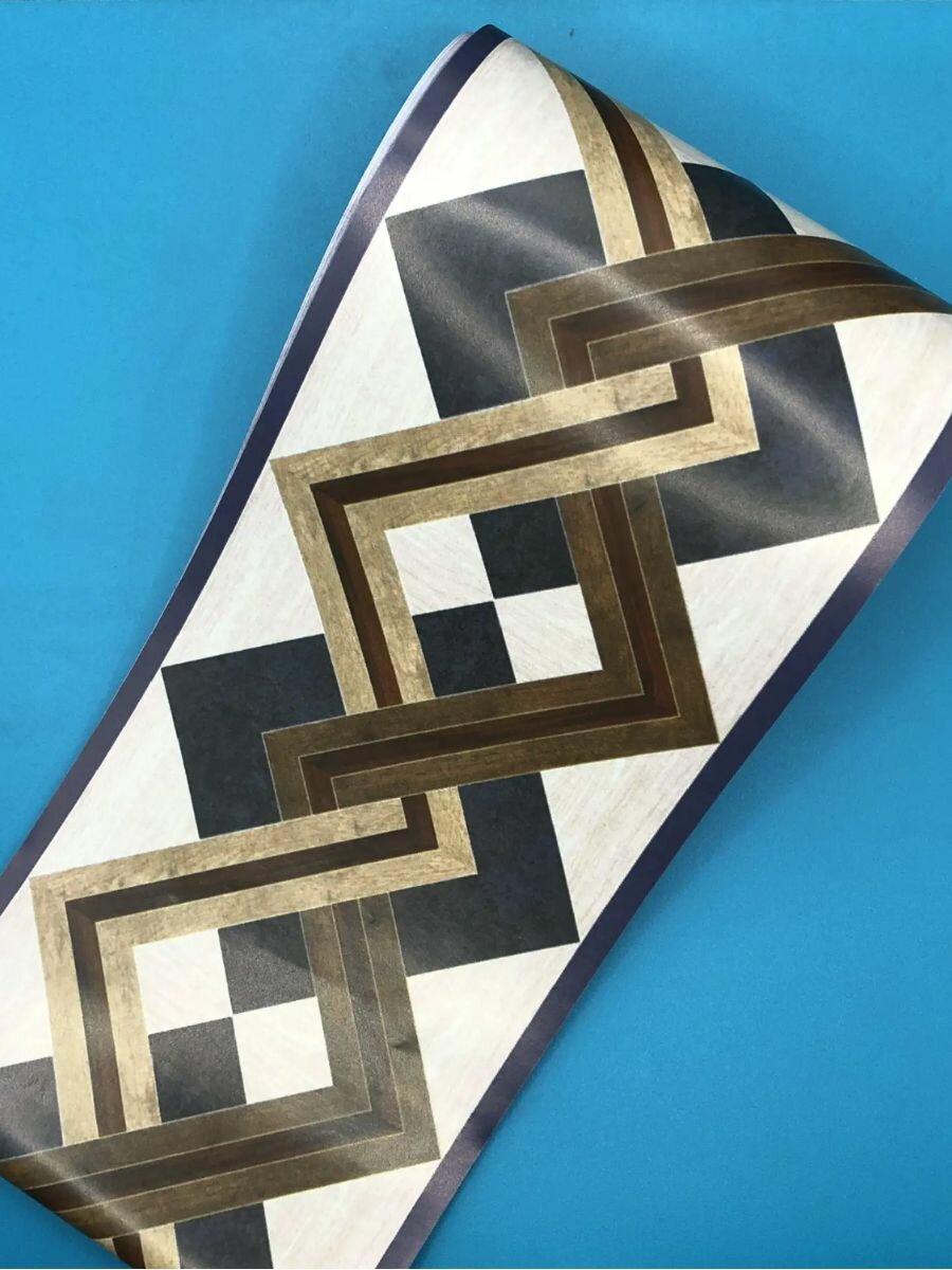 Бордюр бумажный, бордюрная лента для обоев 10,5 см