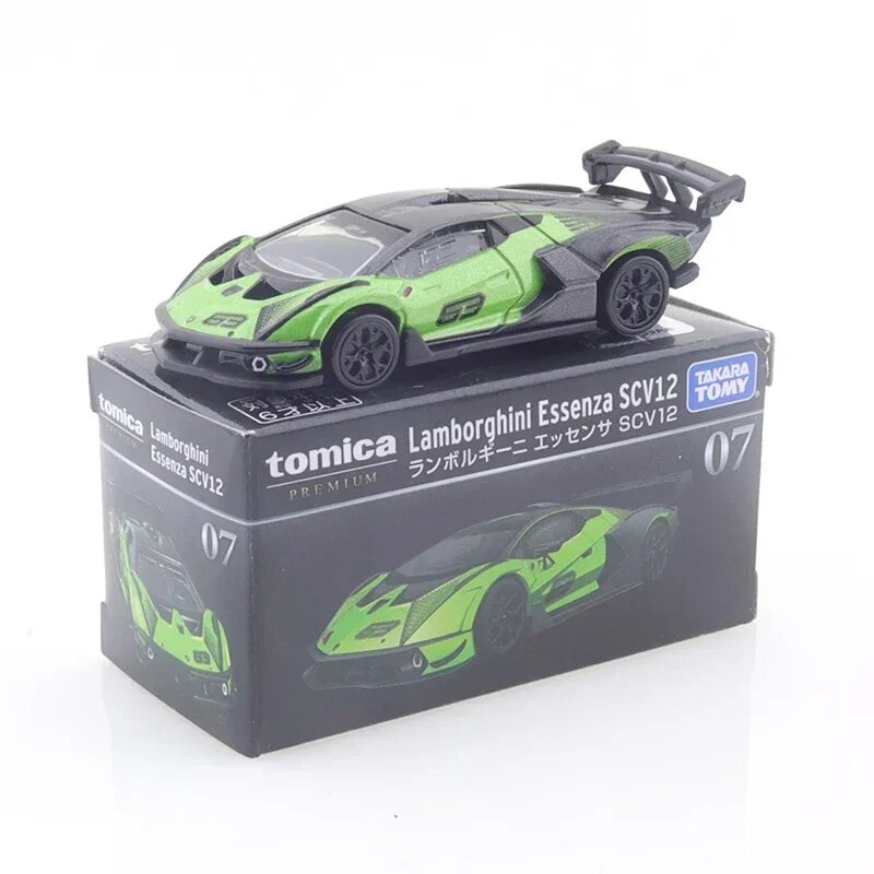 Коллекционные модели автомобилей Takara Tomy Tomica Premium TP01-TP50 Зеленый, TP07 Lamborghini