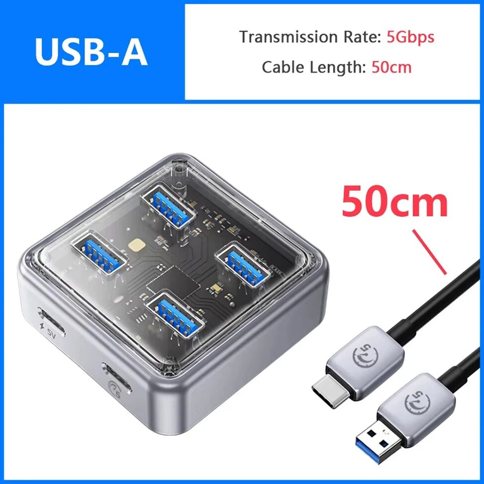 ORICO USB 3.2 концентратор 4 порта