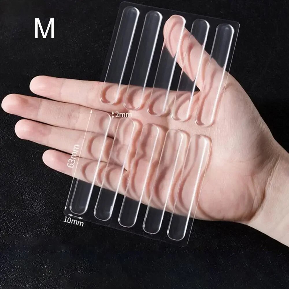 Накладки на дверь силиконовые M-63x10x2mm, 10шт