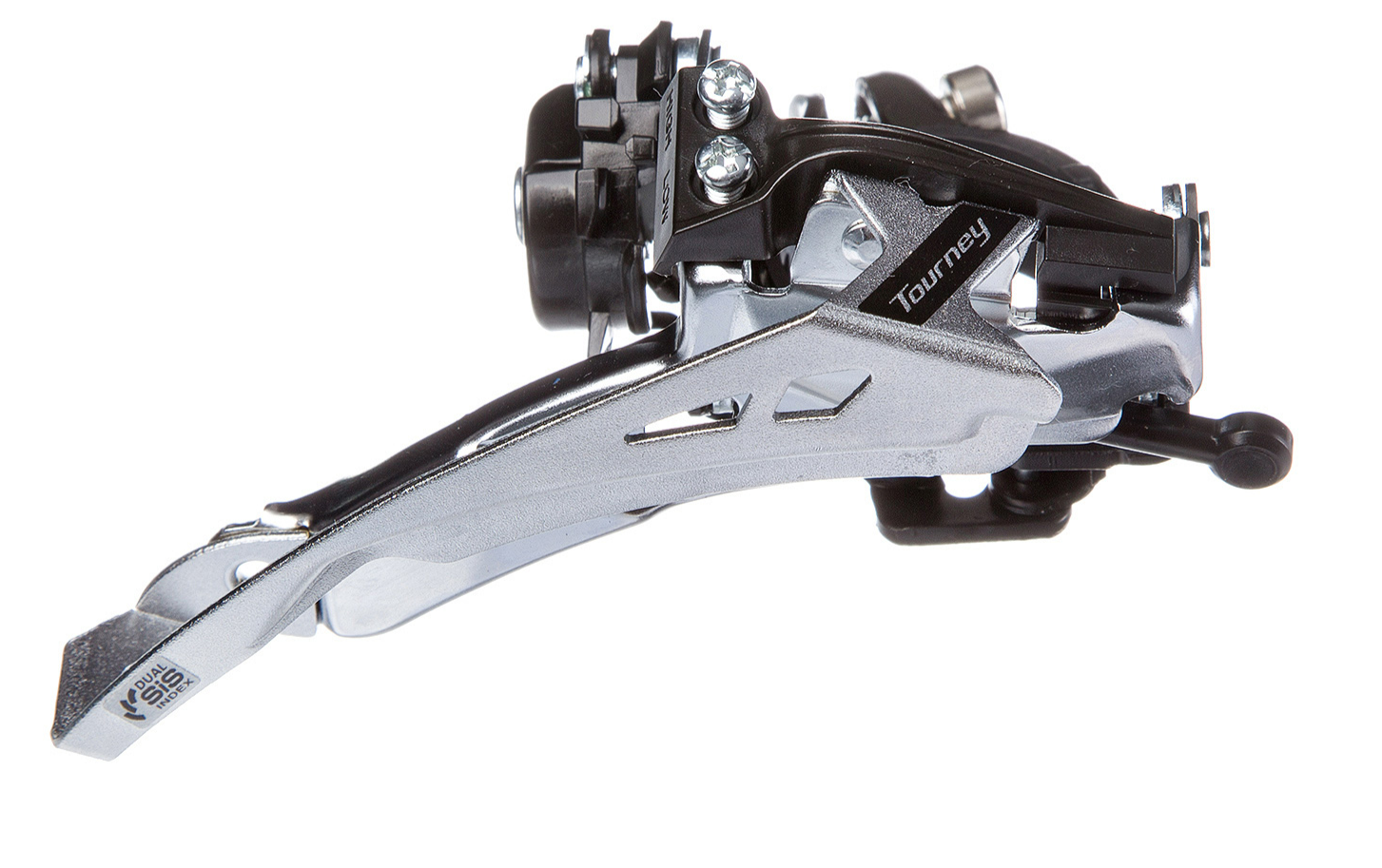 Переключатель скоростей передний Shimano TOURNEY FD-TY700-TS6, нижн. хомут, DUAL-PULL, 7/8 скоростей