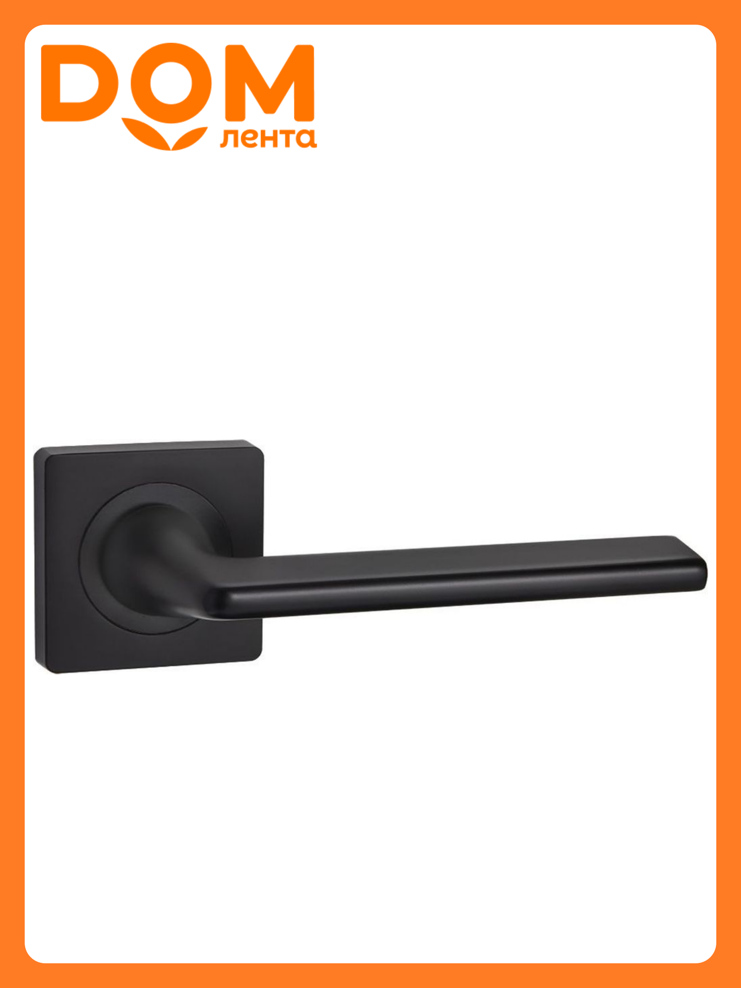 Дверная ручка раздельная K. JK51. TREND (TREND JK) BL-24 черный