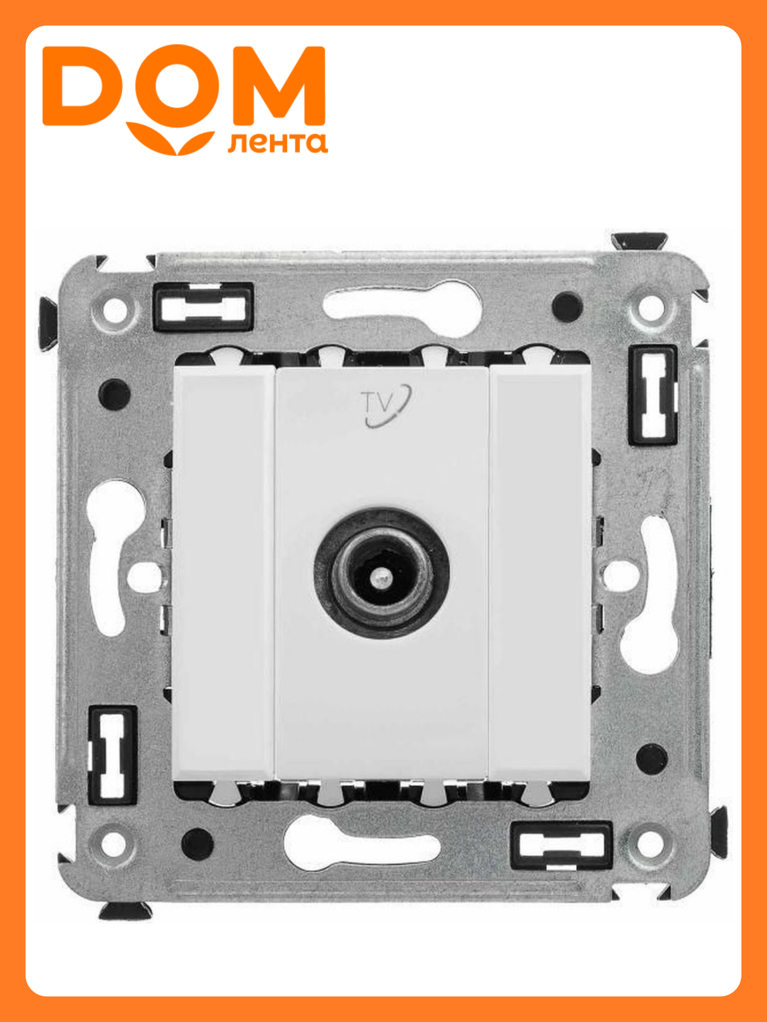 Розетка DKC Avanti 4405513, телев, ваниль. дым, высокое качество