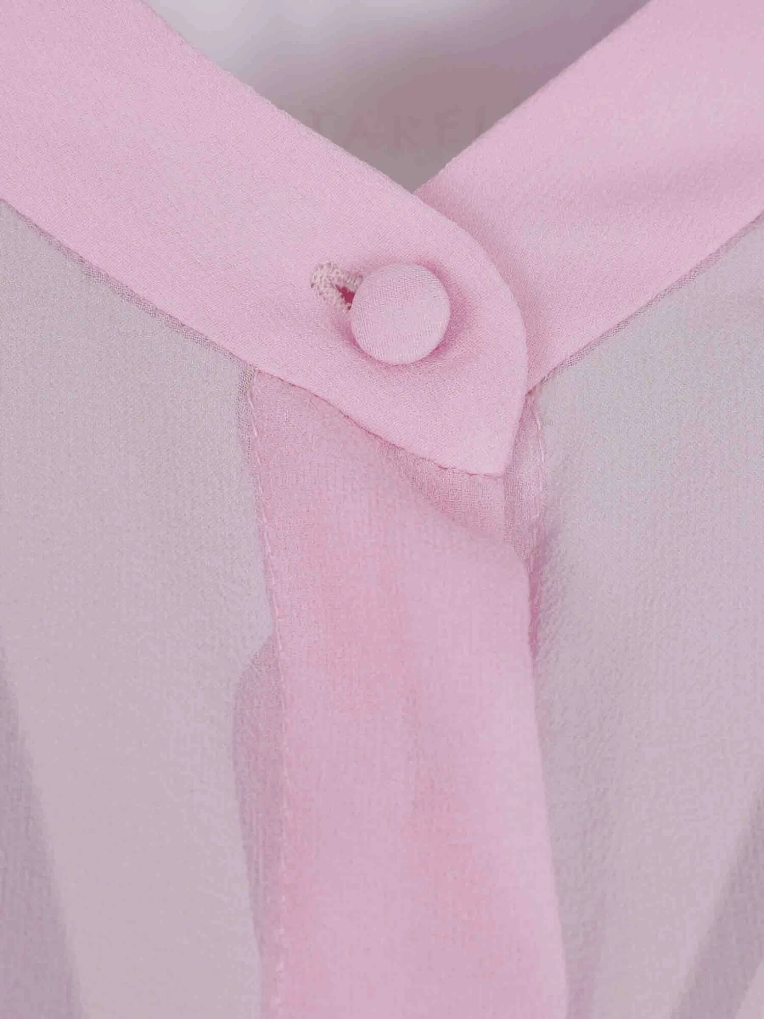 Блуза Costarellos Tie-neck blouse, размер 42, pink — фото 1