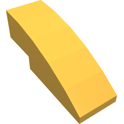 Деталь Lego 50950 Slope, Curved 3 x 1