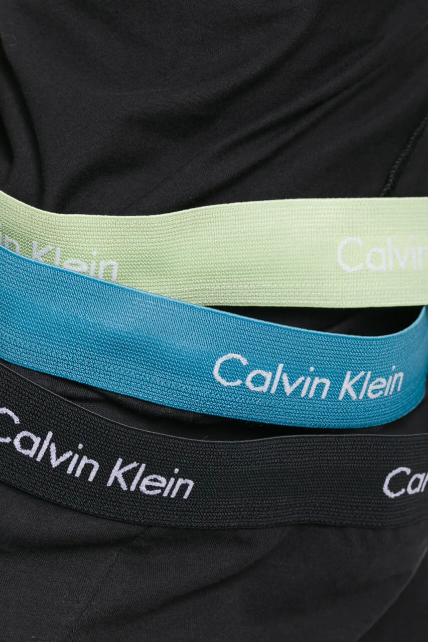 Трусы CALVIN KLEIN LOW RISE TRUNK Classic Fit, комплект из 3 шт., размер M, черный — фото 1