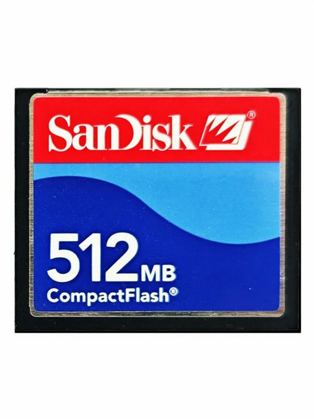 Карта памяти CF SanDisk 512MB, скорость чтения/записи 21/14 MB/s