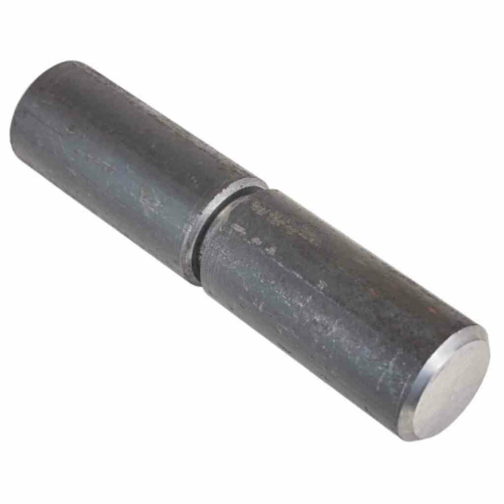 Петля гаражная Секрет-Киров 32х140 мм, артикул 13923, с запрессованным шариком для ворот и гаража, сварная, серая