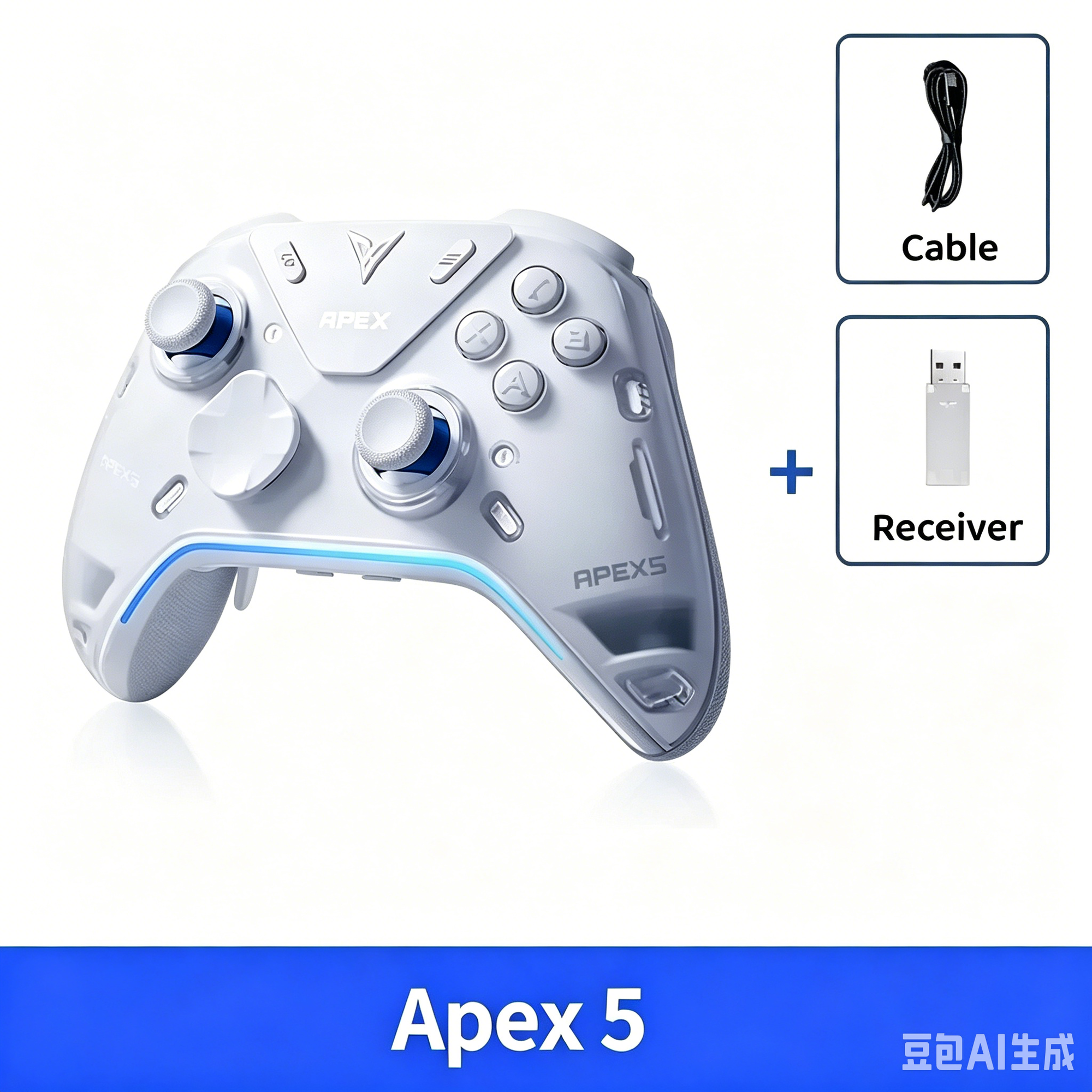 Игровой контроллер Flydigi APEX 5, беспроводной, точный, с вибрацией