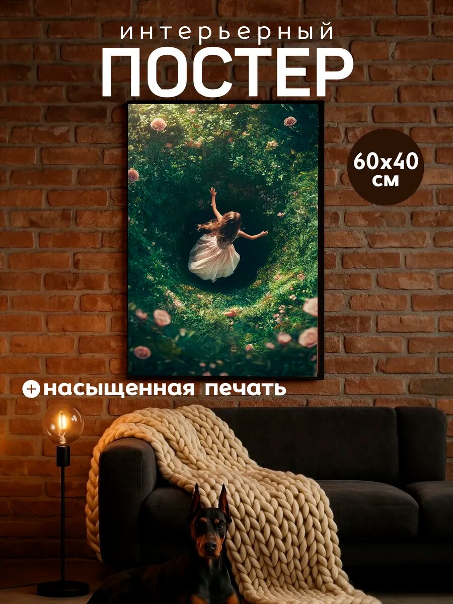 Постер для интерьера 40х60