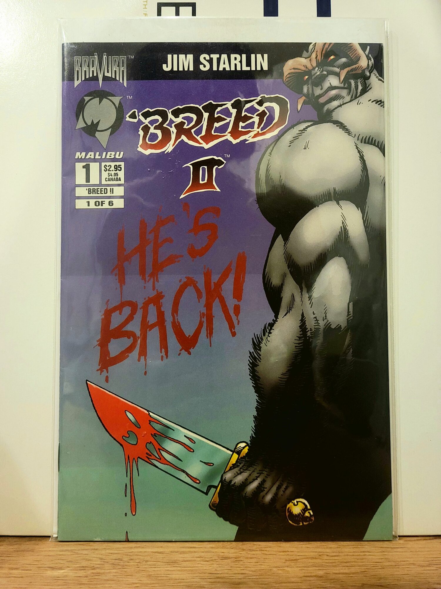 Ретро Комикс Breed #1. 1993 Год. Оригинал!