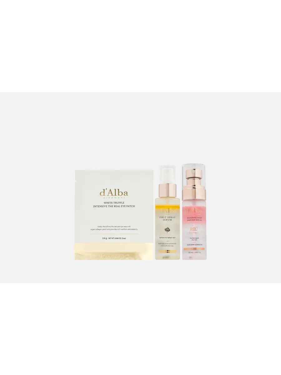 D'ALBA Gift set for facial and hair care Подарочный н