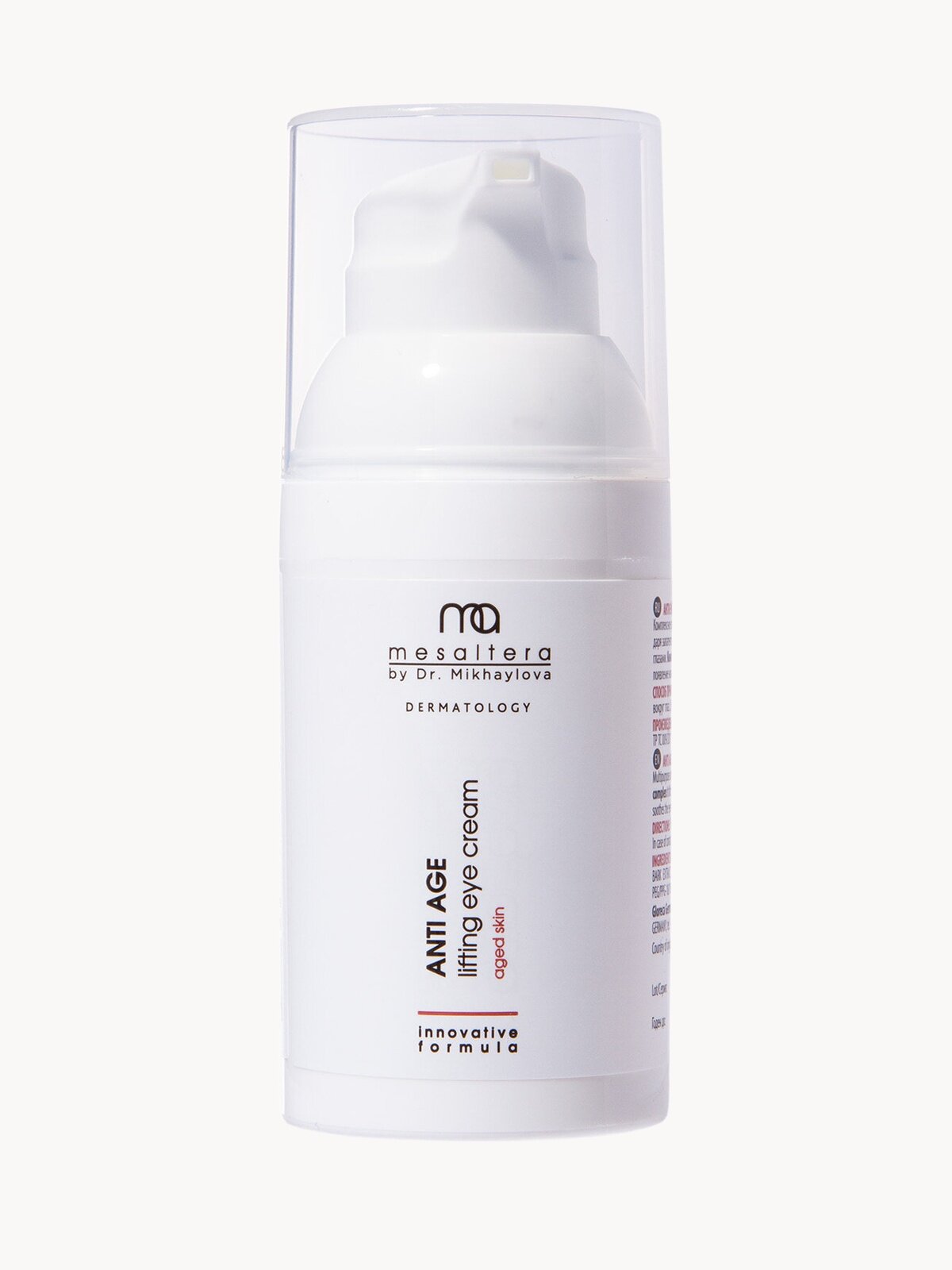 Mesaltera by DR. Mikhaylova Age Control Анти эйдж крем для глаз с лифтинг эффектом 30 мл