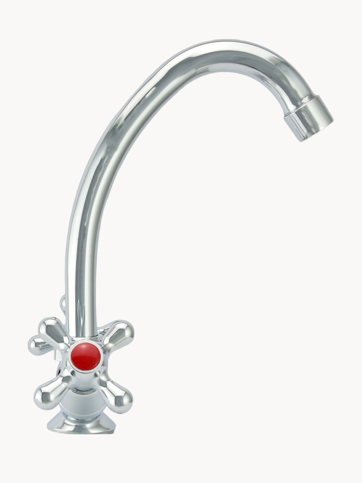 Смеситель для мойки двуручный "Istok life", крепление гайка, Арт:0402.413