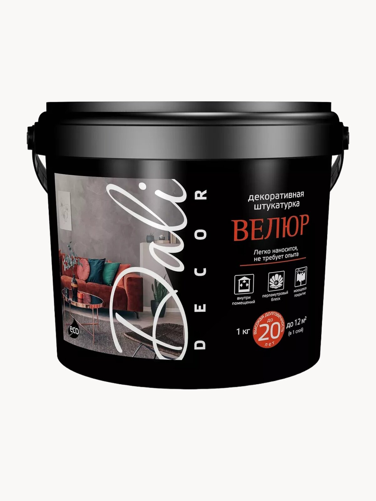 DALI - Decor декоративная штукатурка Велюр 1 кг