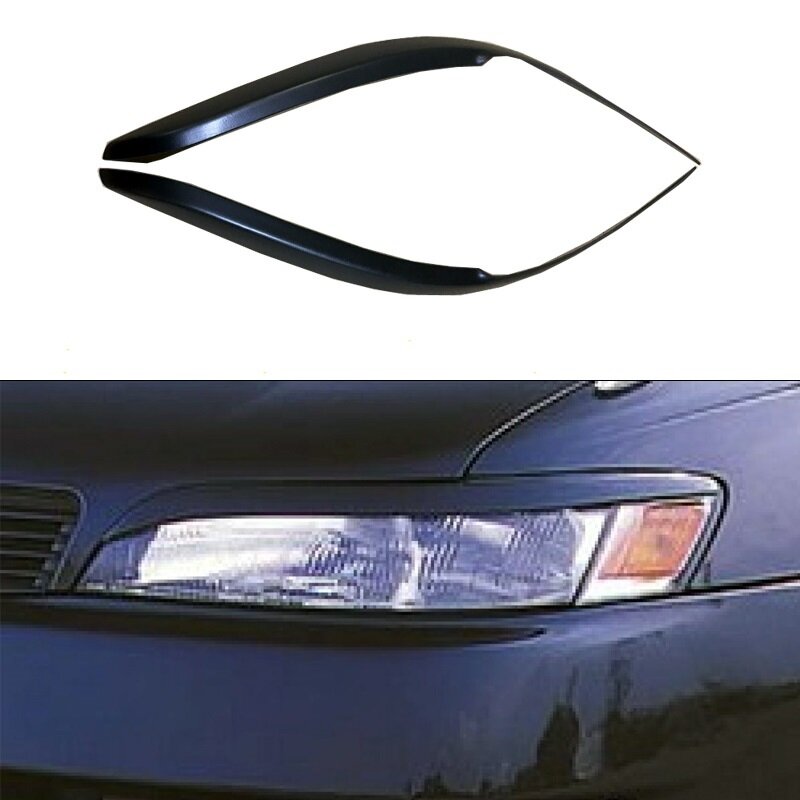 Реснички / Накладки на передние фары для Toyota Mark (Тойота Марк) 2 GX 90, 91, 93 1992-1996