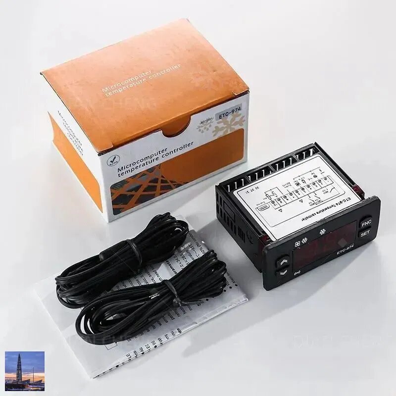 Витрины -холодильника Elitech ETC-974-974 (с 2 датчиками) / Микропроцессор для торгового холодильного оборудования.