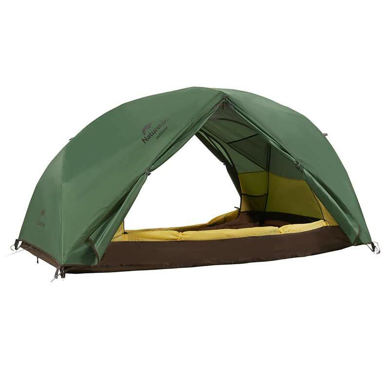 Палатка Naturehike Star-river NH17T012-T 210T двухместная + коврик зеленый, 6927595789049