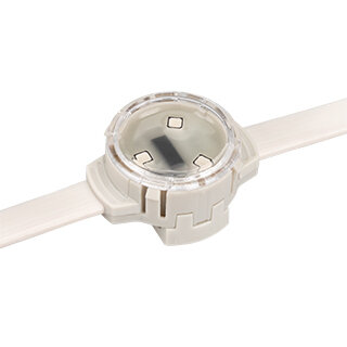 Модуль управляемый SOLEX-SPI-3535-3-12V RGB 120deg (D30x16mm, 0.75W, IP67) (Arlight, -)